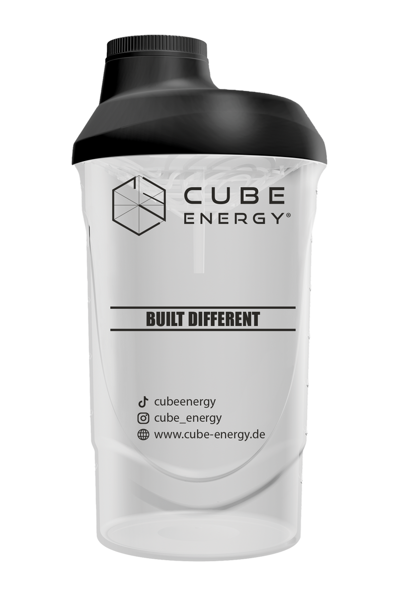 Cube Energy Shaker Transparent